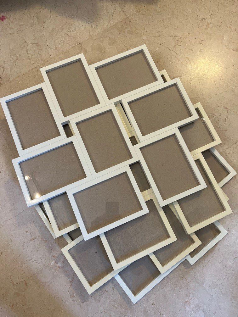 IKEA collage frame 8 photos - VAXBO Total 4 pcs, Furniture & Home ...