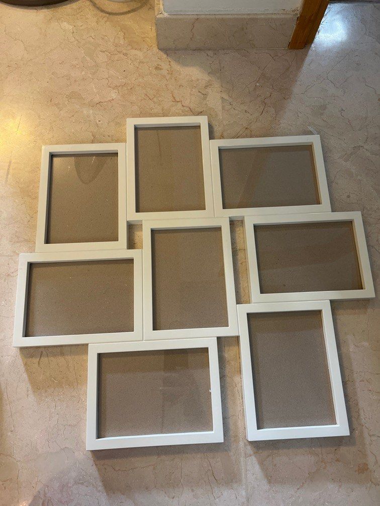 IKEA collage frame 8 photos - VAXBO Total 4 pcs, Furniture & Home ...