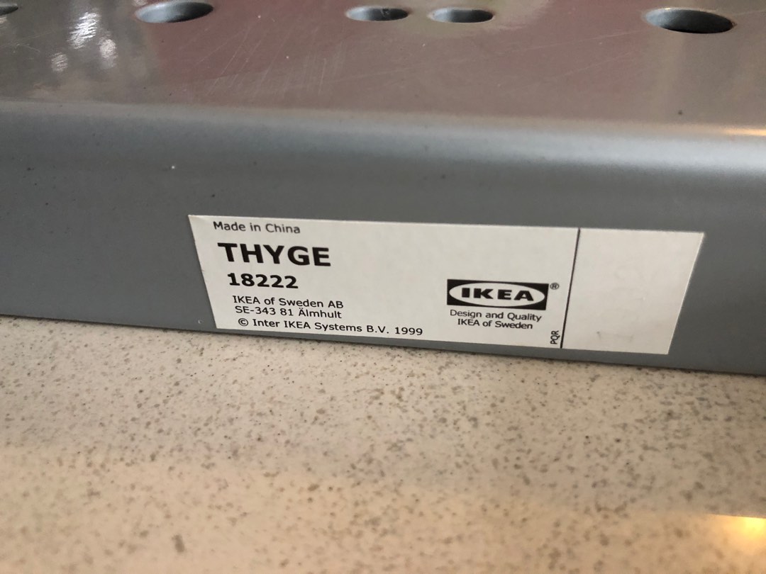 IKEA THYGE metal frame only, Furniture & Home Living, Furniture, Tables ...