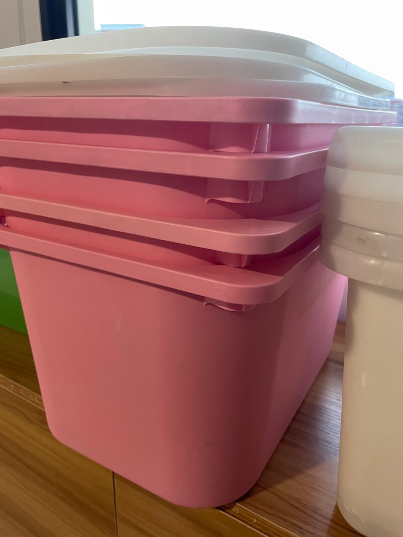 IKEA Trofast Storage Boxes with lids (x4 sets), Furniture & Home Living ...