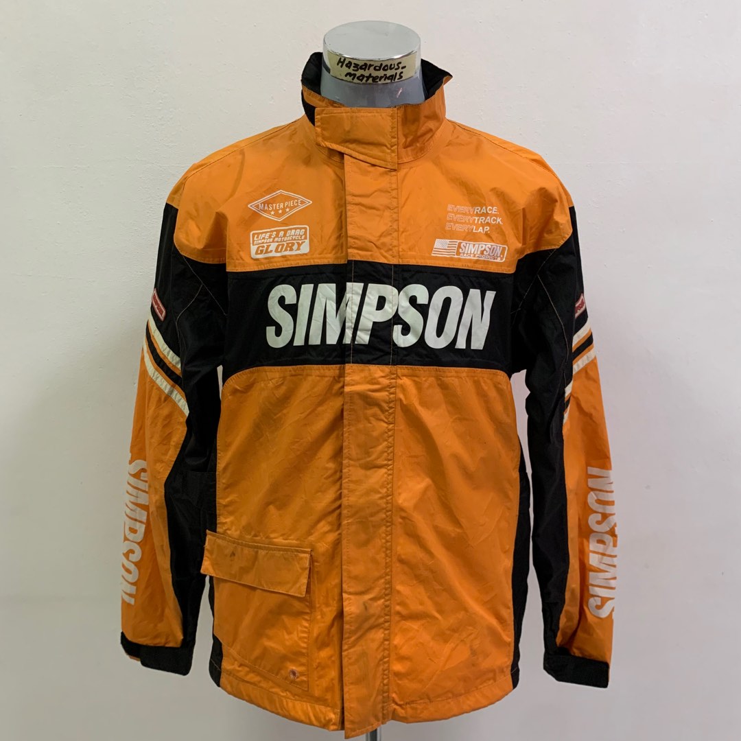jaket permotoran simpson kalis hujan, Men's Fashion, Coats, Jackets and ...