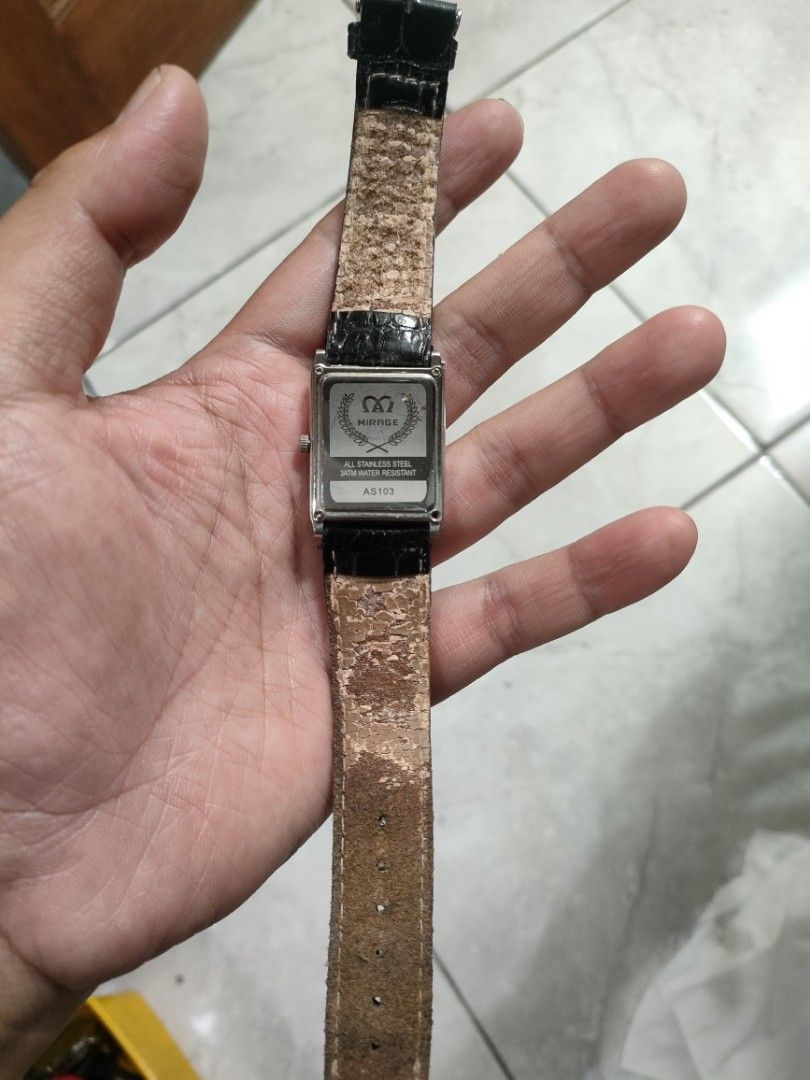 Jam Tangan Merek Mirage AS103, Fesyen Pria, Jam Tangan di Carousell