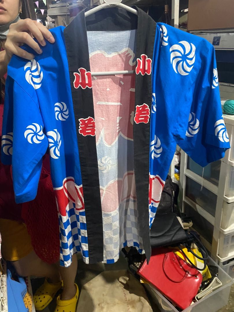Japanese happi coat (vintage), Women's Fashion, Coats, Jackets and ...