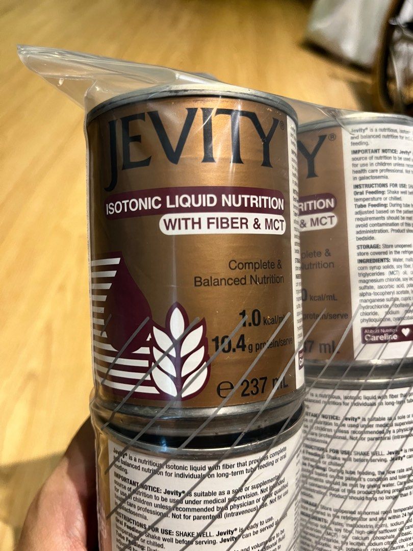 Jevity Liquid Nutrition, Food & Drinks, Other Food & Drinks on Carousell