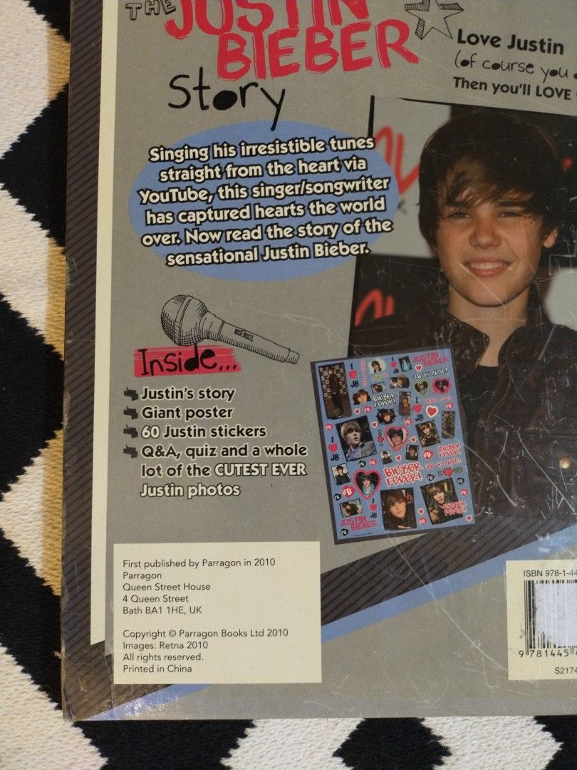 Justin Bieber Book, Hobbies & Toys, Music & Media, Music Accessories on ...