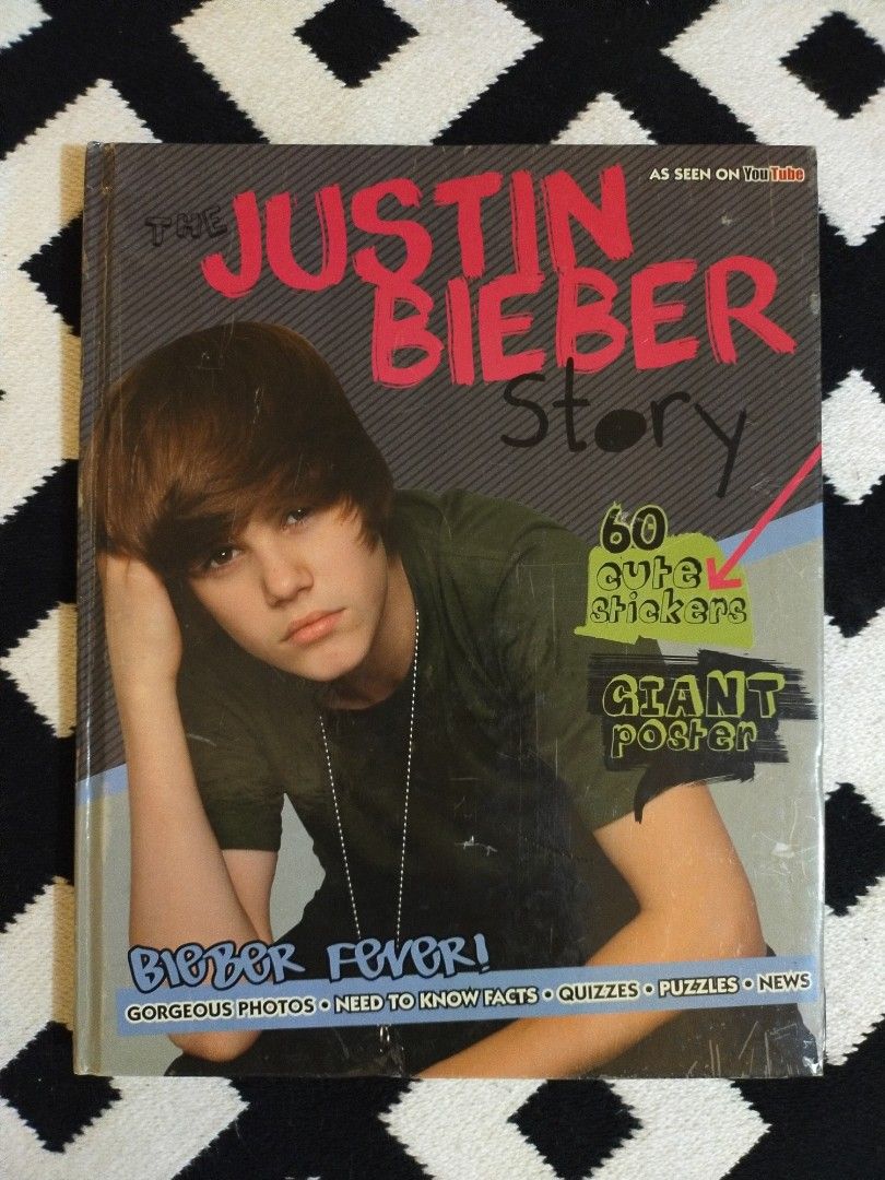Justin Bieber Book, Hobbies & Toys, Music & Media, Music Accessories on ...
