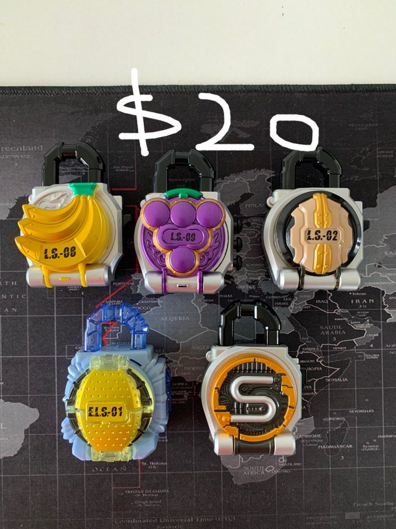 Kamen Rider Gaim Lockseeds, Hobbies & Toys, Toys & Games on Carousell