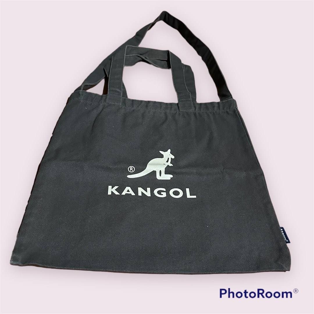 Kangol Two-way Tote/Sling Bag Gray, Women's Fashion, Bags & Wallets ...