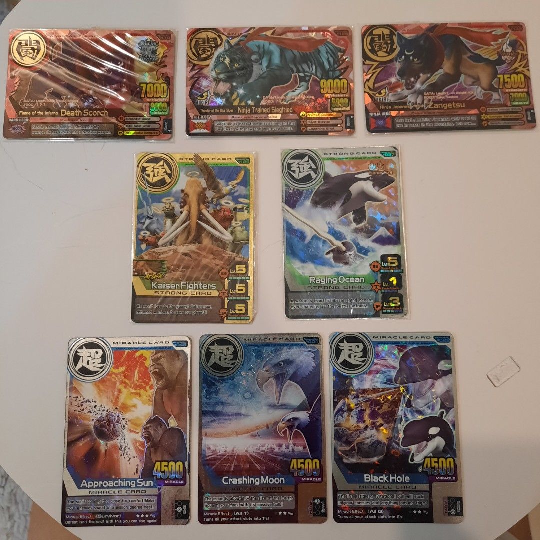 Kartu animal kaiser rare, Toys & Collectibles, Permainan Papan & Kartu ...