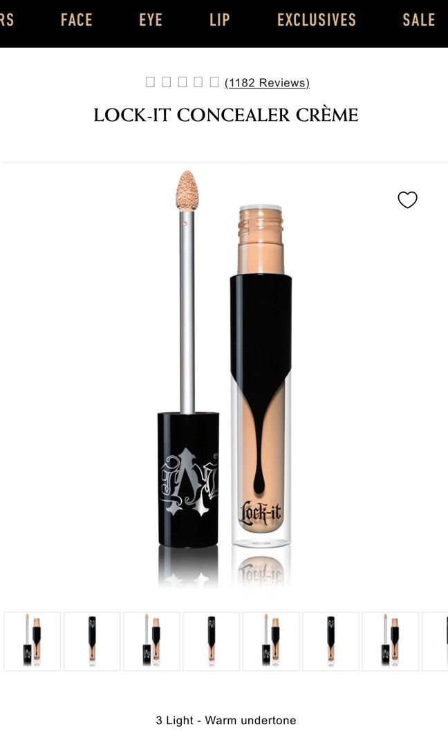 Kay Von Dee Lock it Concealer Creme, Beauty & Personal Care, Face ...