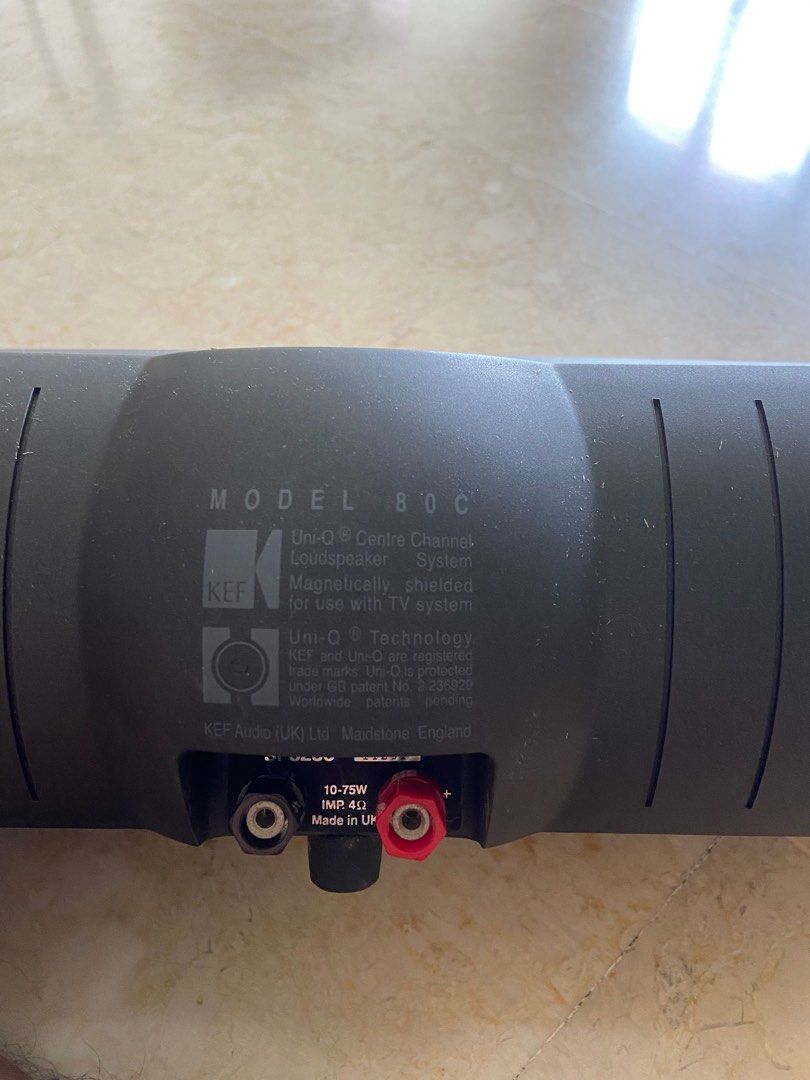 KEF 80C speaker, Audio, Soundbars, Speakers & Amplifiers on Carousell