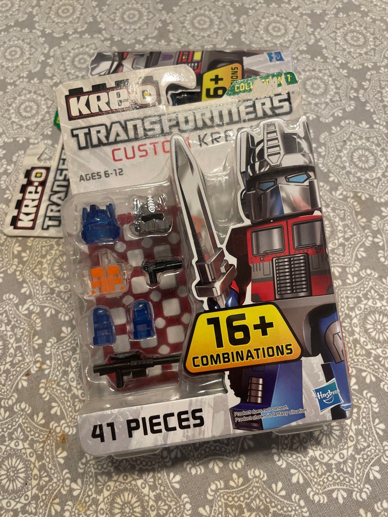 Kreo Lego hasbro Transformers collector Optimus & Megatron, Hobbies ...
