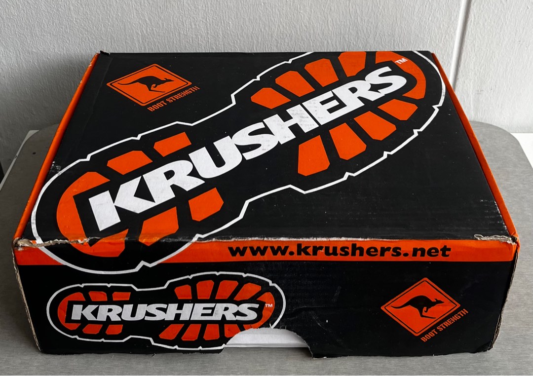 Krushers Safety Boots, Men's Fashion, Footwear, Boots on Carousell