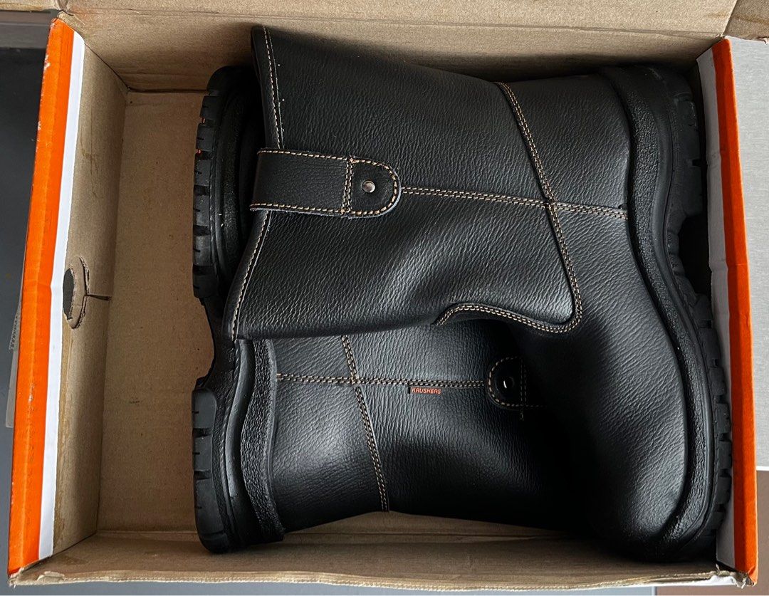 Krushers Safety Boots, Men's Fashion, Footwear, Boots on Carousell