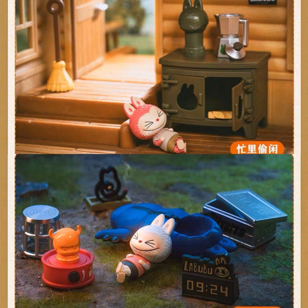 LABUBU THE MONSTERS Home of the Elves POPMART / FULL SET / BLIND BOX ...