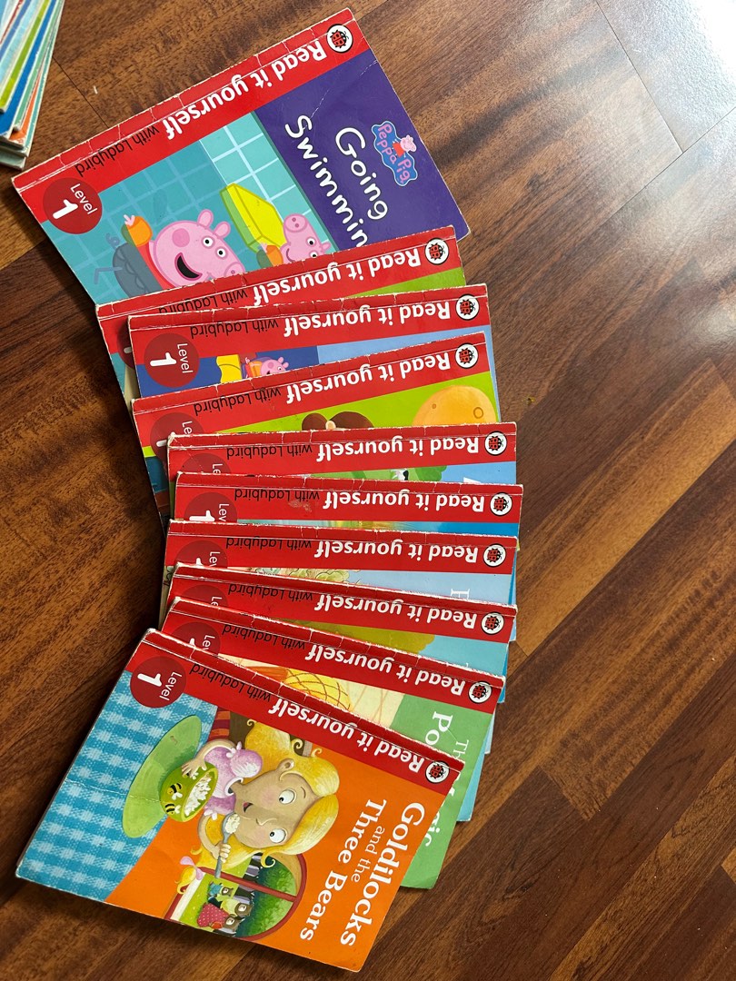 Ladybird reading level 1 2 4, Hobbies & Toys, Books & Magazines ...