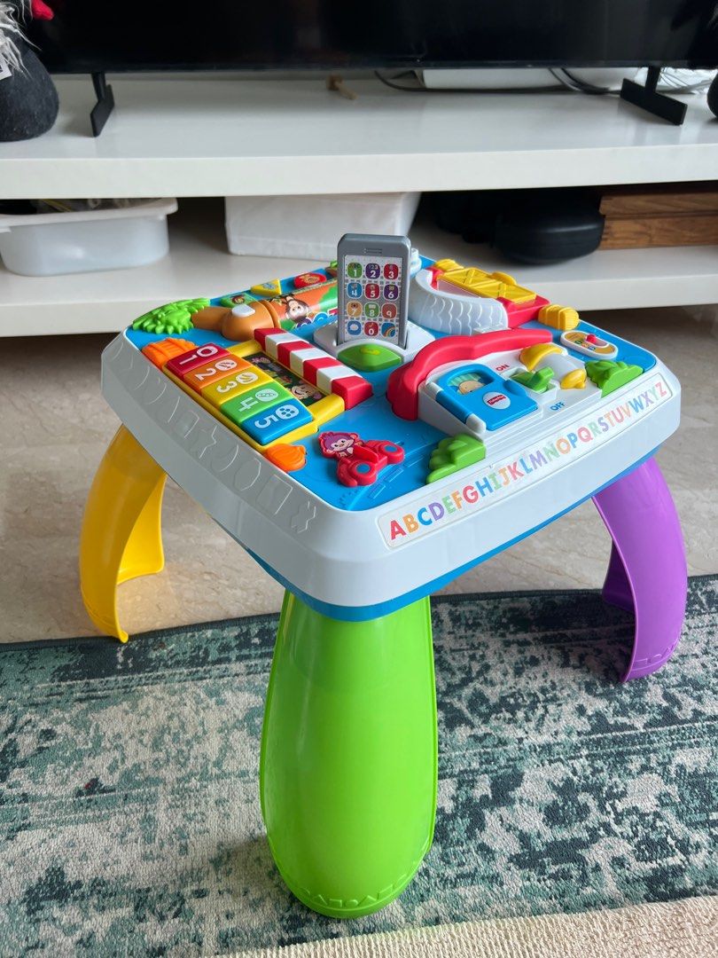 Leapfrog activity table, Babies & Kids, Infant Playtime on Carousell