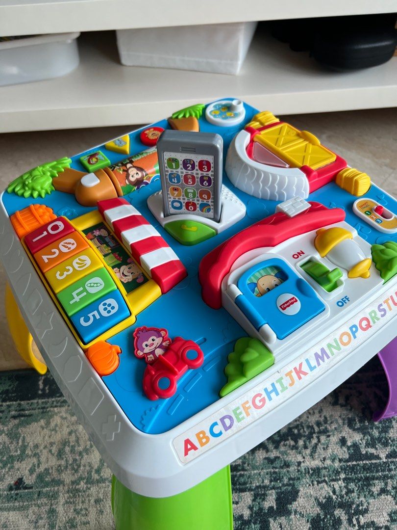 Leapfrog activity table, Babies & Kids, Infant Playtime on Carousell