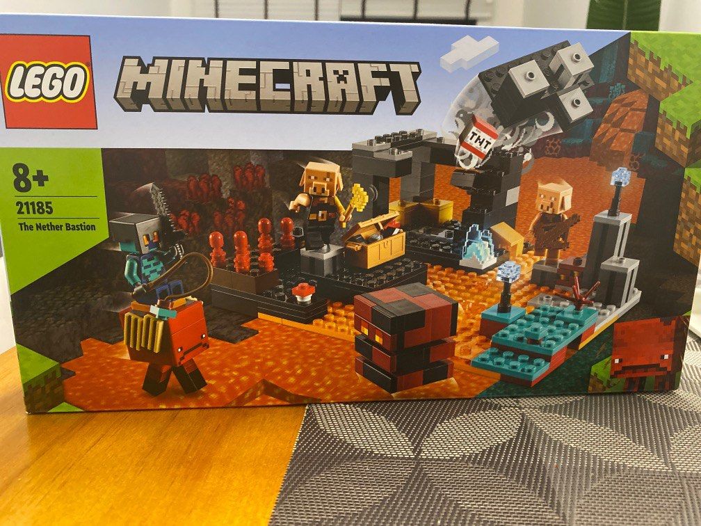 Lego Minecraft The Nether Bastion 21185, Hobbies & Toys, Toys & Games ...