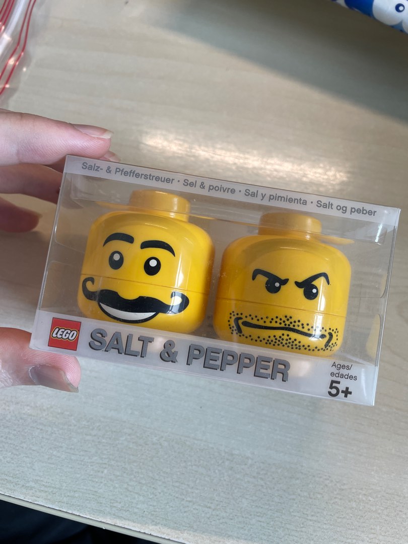 Lego Salt & Pepper Gift Set, Hobbies & Toys, Toys & Games on Carousell