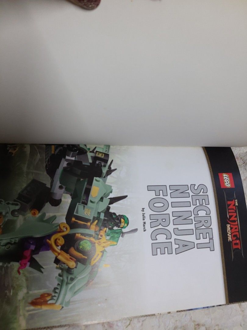 Lego secret ninja force, 興趣及遊戲, 書本 & 文具, 小朋友書 - Carousell