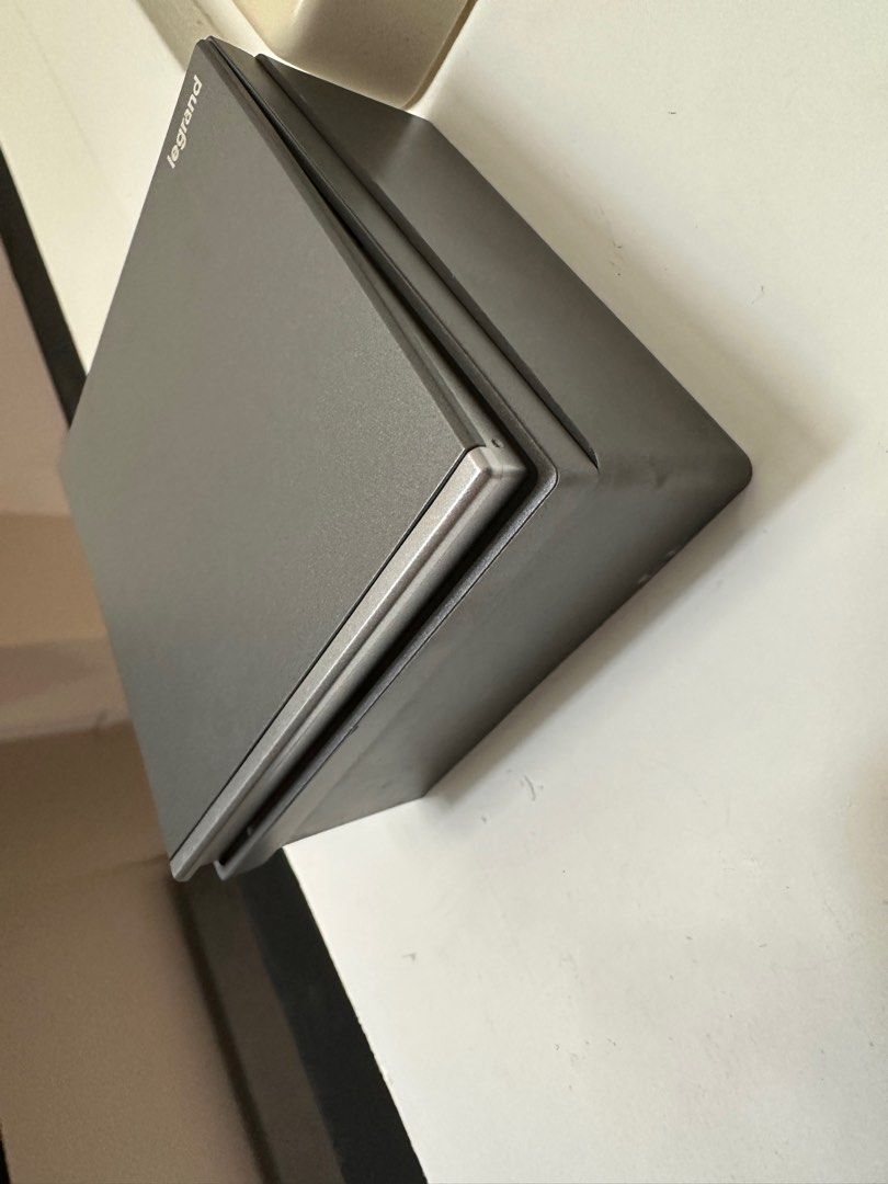 Legrand Galion dark silver 1-gang & 2-gang 1-way switches, TV & Home ...