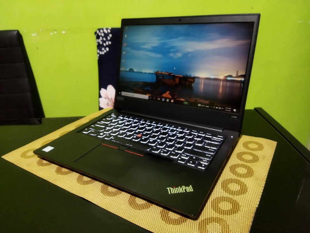 Lenovo Thinkpad E490 Core i5 8th Gen upto 3.9ghz 20gb RAM 256gb ssd 500gb hdd Full HD Laptop ...