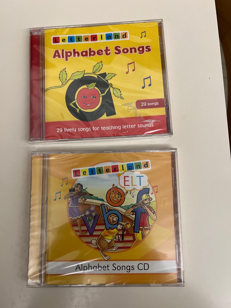 Letterland alphabet songs CD, 興趣及遊戲, 書本 & 文具, 小朋友書 - Carousell