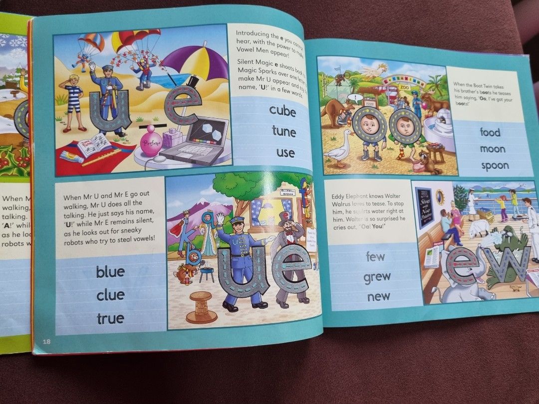 Letterland blending phonics book, Hobbies & Toys, Books & Magazines ...