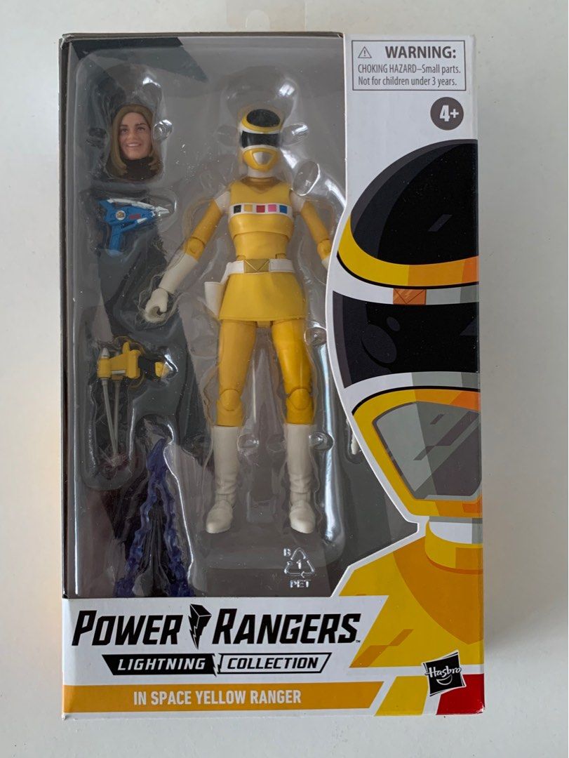 Lightning Collection Power Rangers In Space Yellow Ranger, Hobbies ...