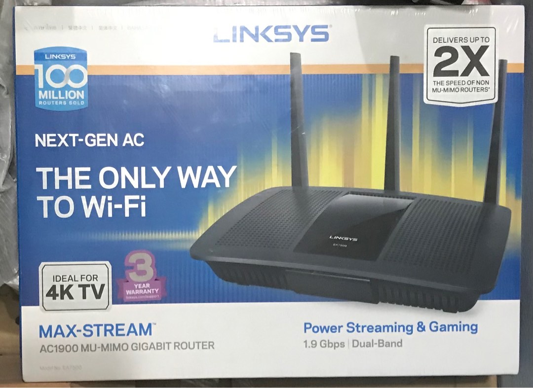 Linksys Dual Band Router, Computers & Tech, Parts & Accessories ...