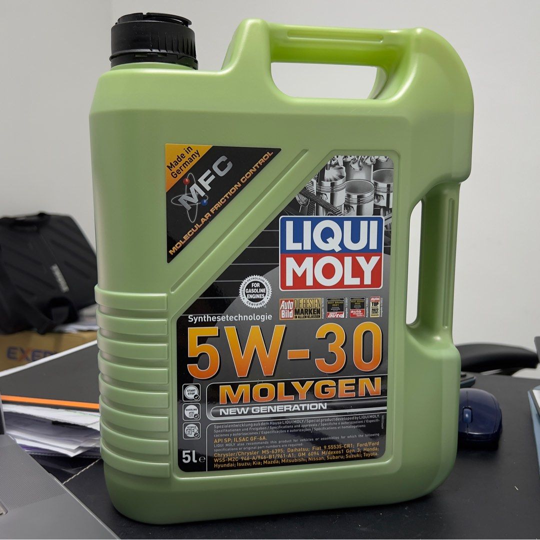 Liqui Moly 5w30 Molygen engine oil 5L, Car Accessories, Accessories on ...