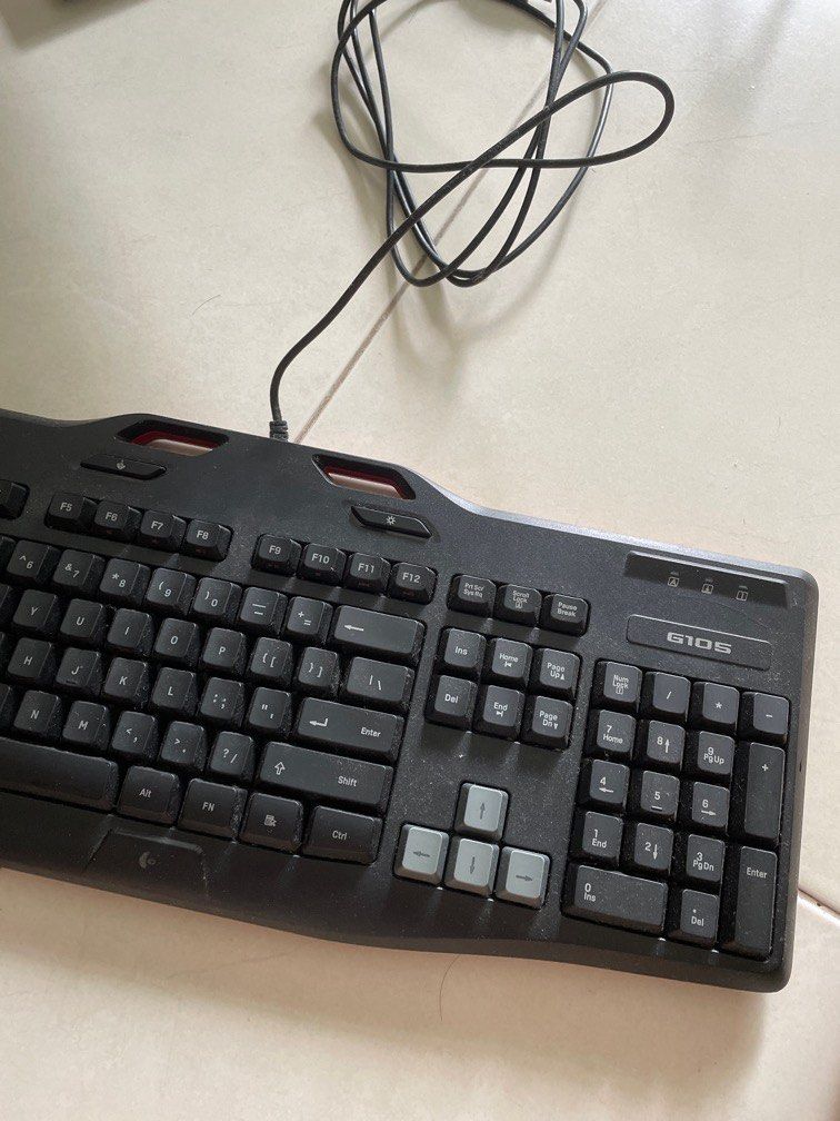 Logitech G105, Computers & Tech, Parts & Accessories, Computer Keyboard on Carousell