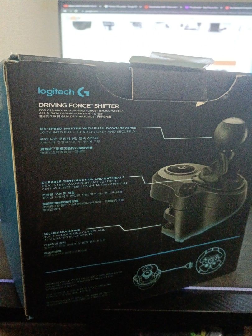 Logitech g29 H-shifter, Video Gaming, Gaming Accessories, Controllers ...