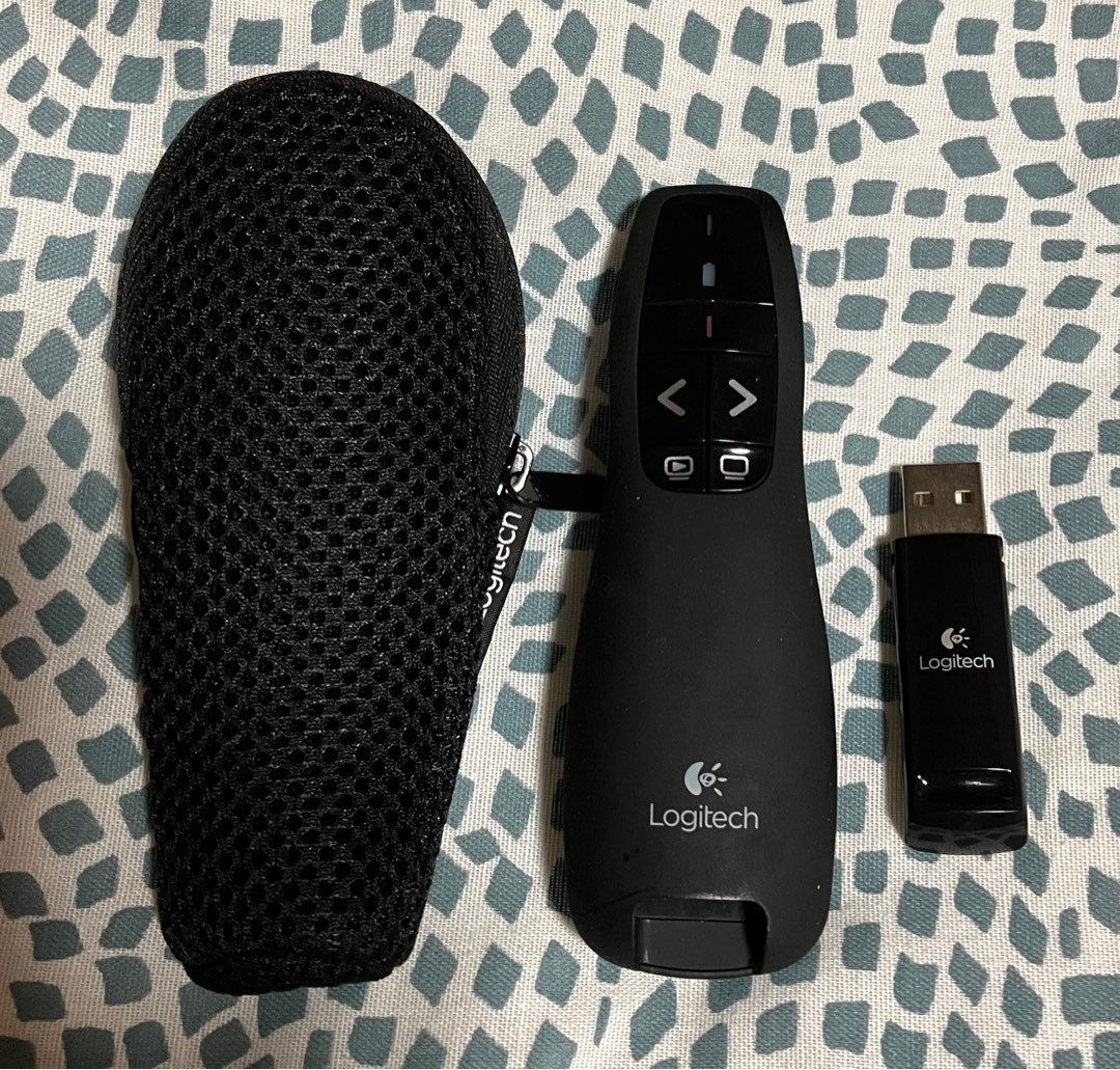 LOGITECH R 400 LASER POINTER REMOTE, Computers & Tech, Parts ...