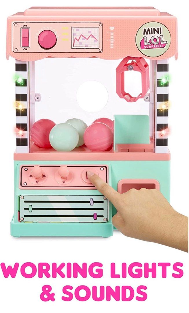 L.O.L LOL Surprise Claw Machine, Hobbies & Toys, Toys & Games on Carousell