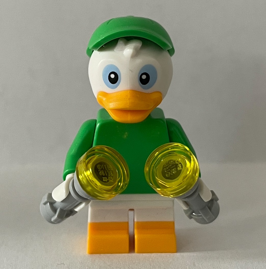 Louie Duck with Flash Lights (Lego), Hobbies & Toys, Toys & Games on ...