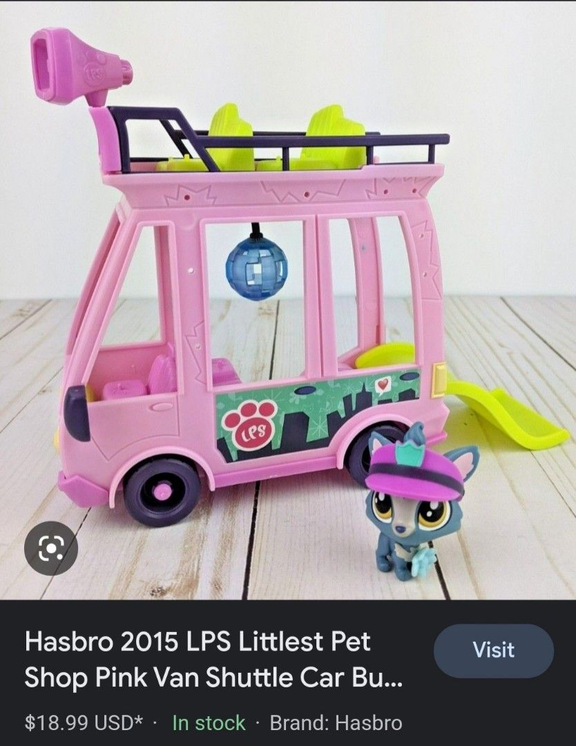 LPS van & Shopkins jewellery box, Hobbies & Toys, Toys & Games on Carousell