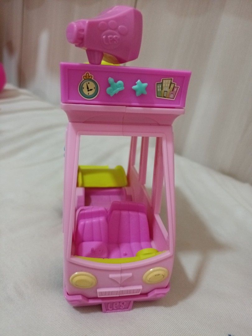 LPS van & Shopkins jewellery box, Hobbies & Toys, Toys & Games on Carousell