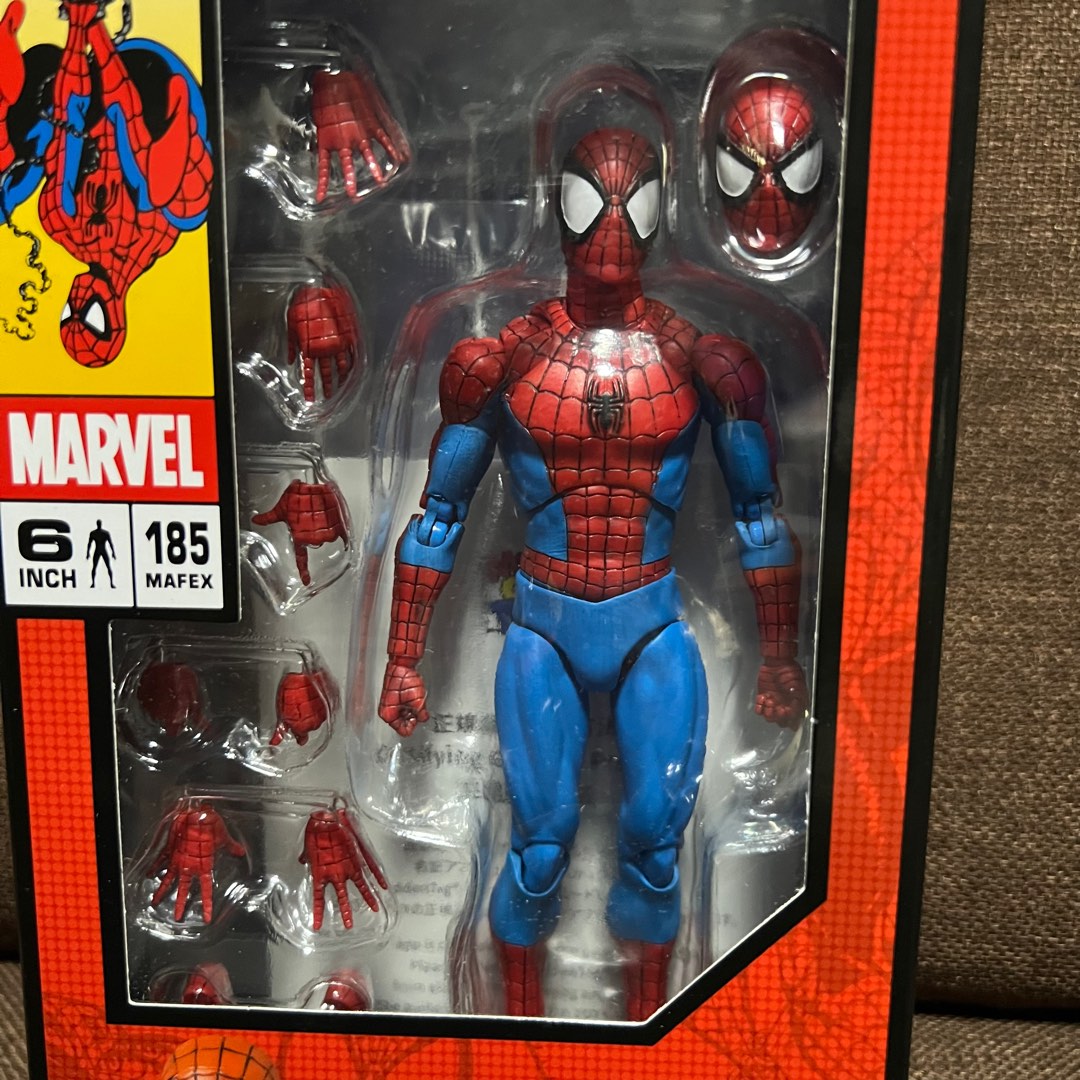 Mafex 185 Spider Man, Hobbies & Toys, Toys & Games on Carousell