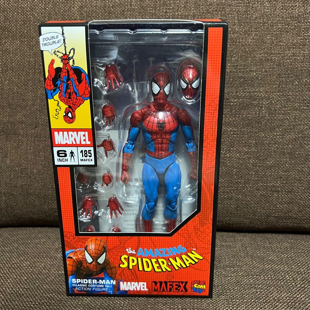 Mafex 185 Spider Man, Hobbies & Toys, Toys & Games on Carousell