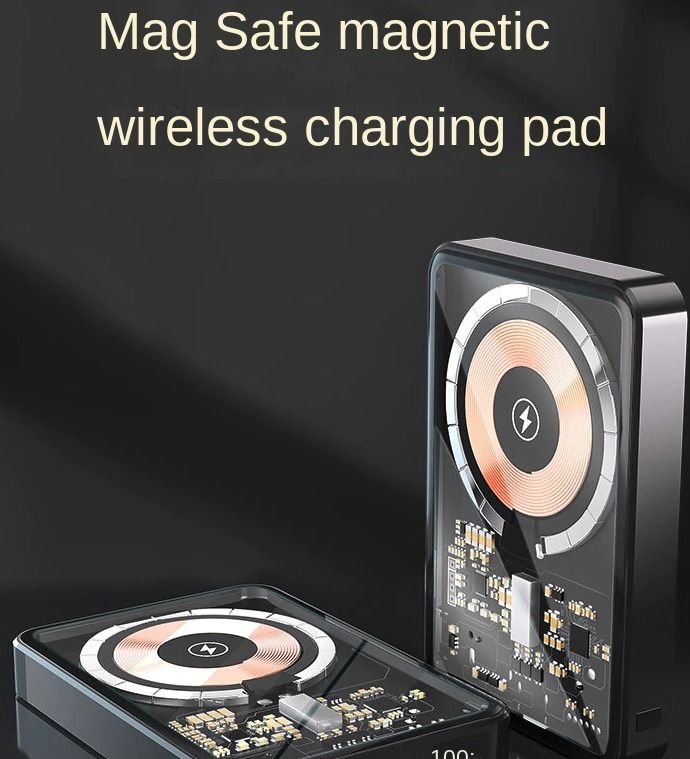 Transparent Magsafe Power Bank with Stand | 10,000mAh - $33, Mobile ...