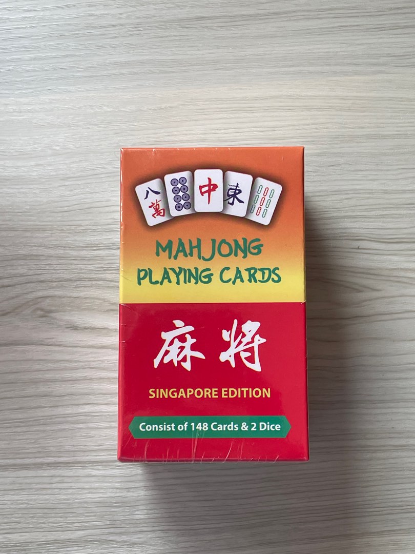 mahjong playing cards, Hobbies & Toys, Toys & Games on Carousell