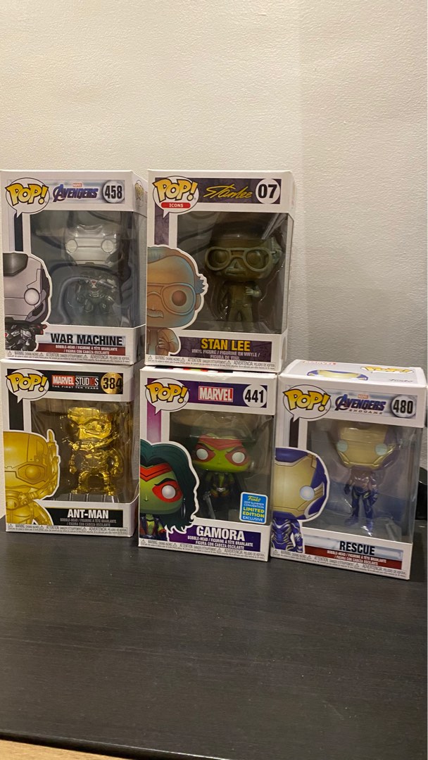 Marvel Funko Pops, Hobbies & Toys, Toys & Games on Carousell