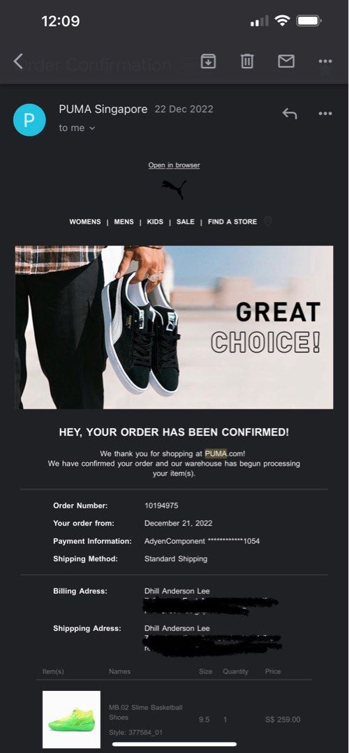 MB02 Nickelodeon Slime Puma, Men's Fashion, Footwear, Sneakers on Carousell