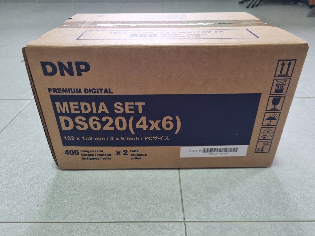 Media Roll and Ribbon for Printer DS620, Computers & Tech, Printers, Scanners & Copiers on Carousell