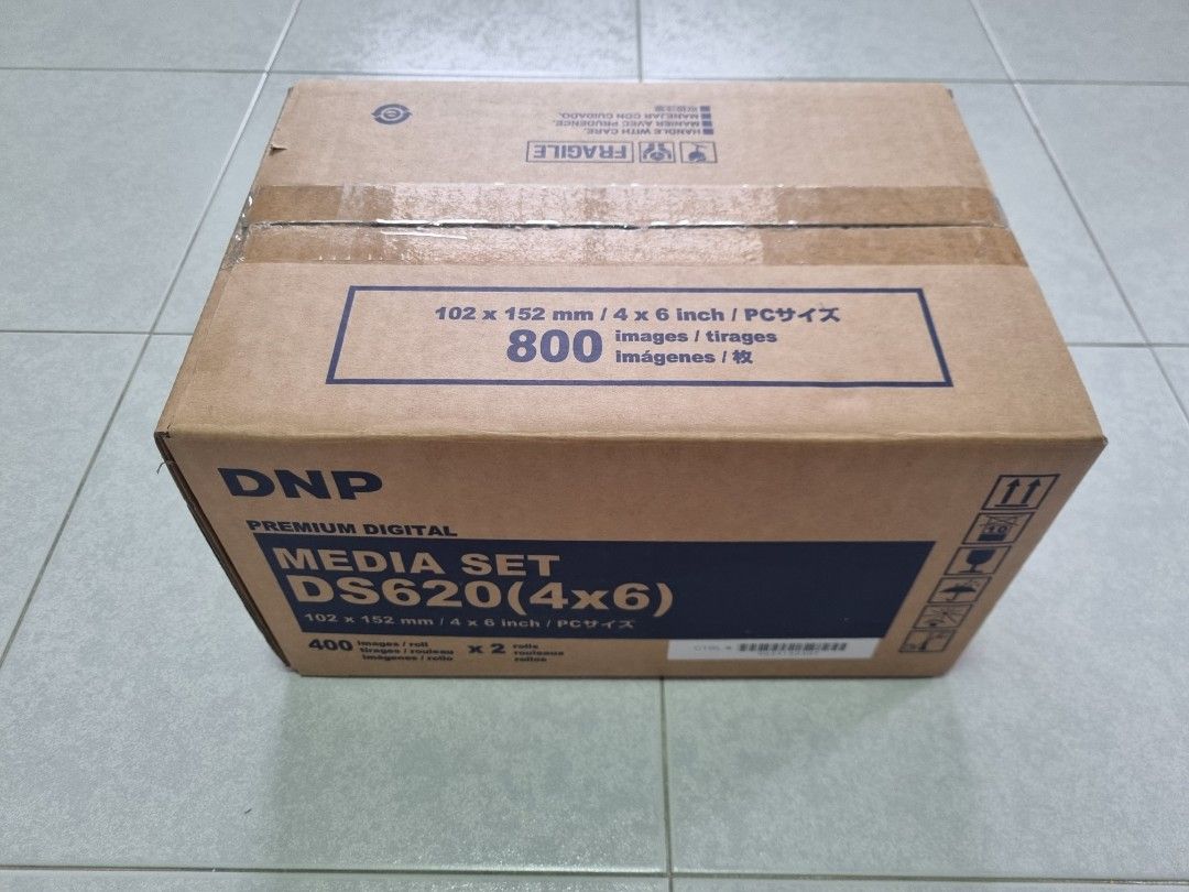 Media Roll and Ribbon for Printer DS620, Computers & Tech, Printers, Scanners & Copiers on Carousell