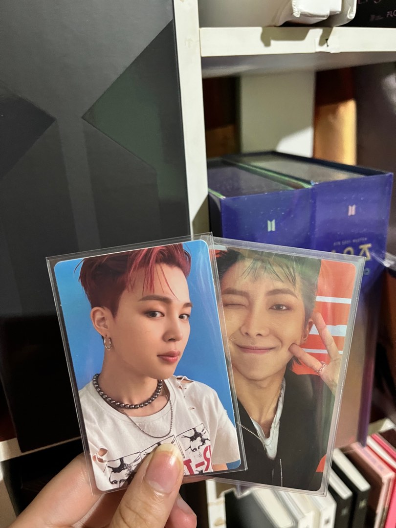 Merch box 6 with jimin creaam and namjoon butter ld, Hobbies & Toys ...