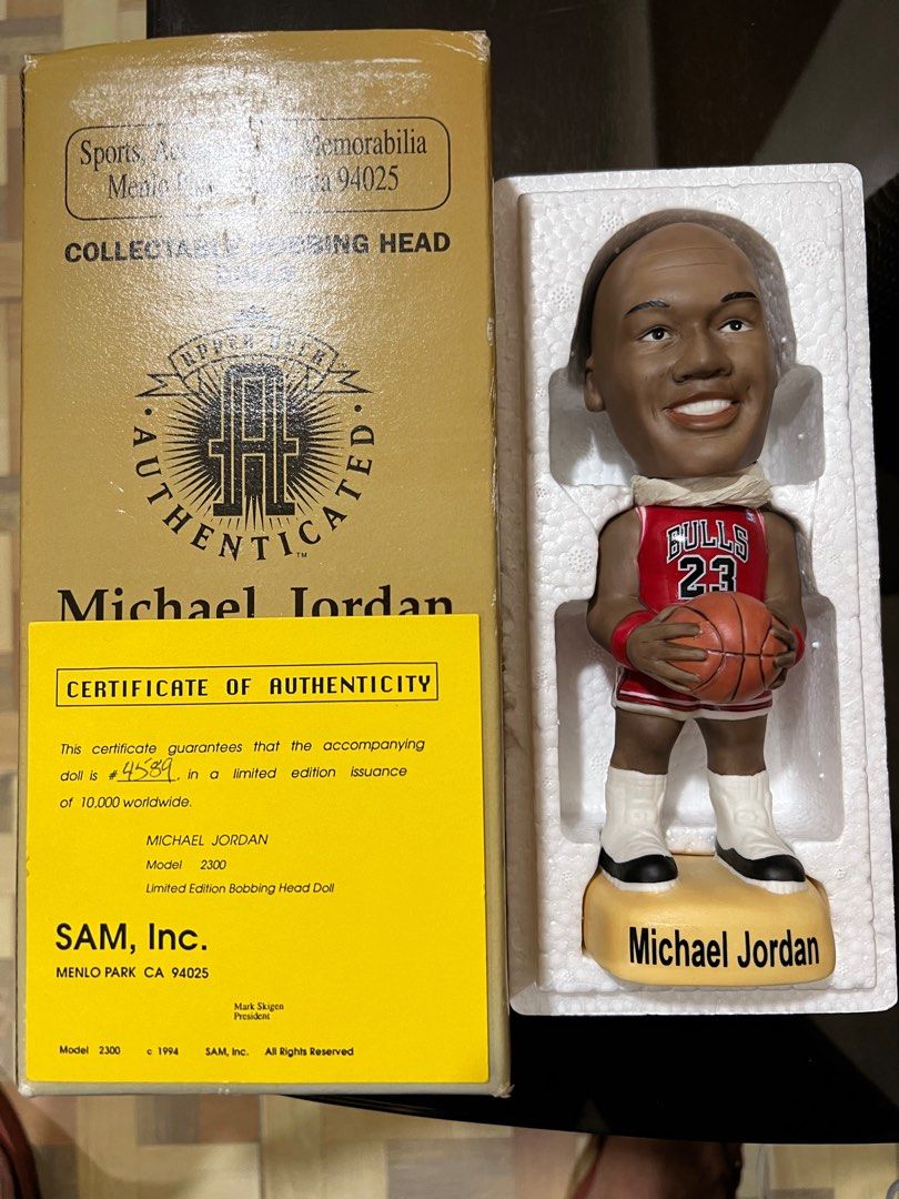 Michael Jordan Bobblehead, Hobbies & Toys, Toys & Games on Carousell
