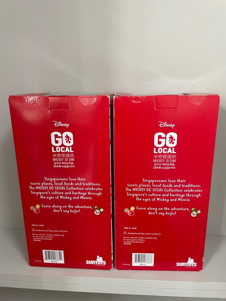 Mickey Mouse go local, Hobbies & Toys, Memorabilia & Collectibles, Fan ...